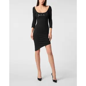 Philipp Plein 3/4 Sleeve Dress Fatale