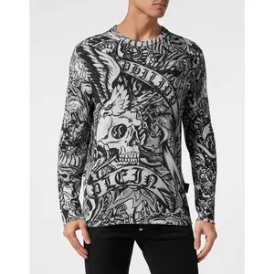 Philipp Plein Pullover Round Neck Tattoo