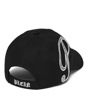 Philipp Plein Baseball Cap Strass