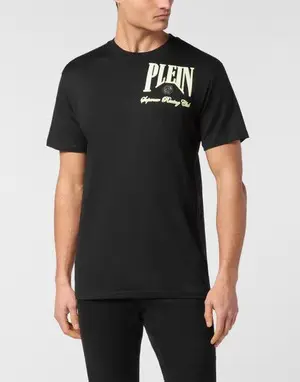 Philipp Plein T-shirt Round Neck Ss Supercar Racing