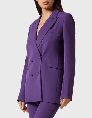 Philipp Plein Cady Blazer - Purple