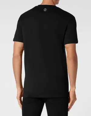 Philipp Plein T-shirt Round Neck Ss Skeleton