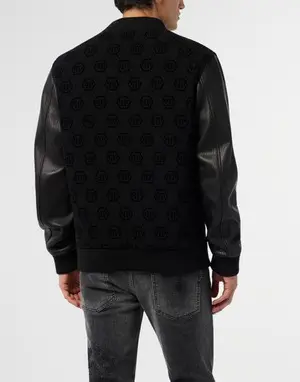 Philipp Plein Varsity Bomber Monogram Monogram