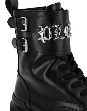 Philipp Plein Boots Mid Flat Gothic Plein