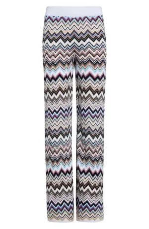 Missoni Zigzag Knit Straight Leg Pants