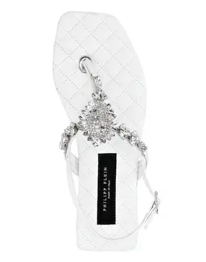 Philipp Plein Sandals Flat Skull