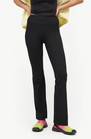 HALFDAYS Julie Flare Leggings - Black