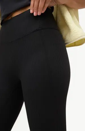 HALFDAYS Julie Flare Leggings - Black
