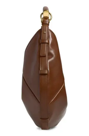 Saint Laurent Medium Mombasa Leather Hobo Bag