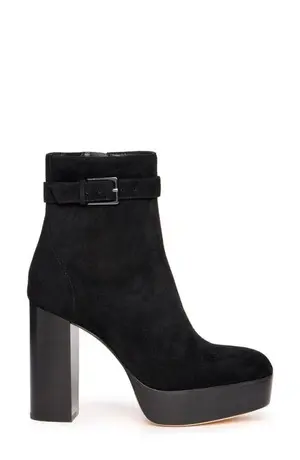 Paige Maris Leather Platform Bootie
