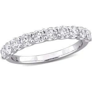 JULIANNA B. 1 Ctw Lab Grown Diamond Anniversary Band 14k - White Gold