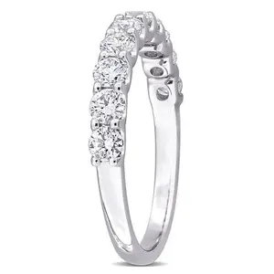 JULIANNA B. 1 Ctw Lab Grown Diamond Anniversary Band 14k