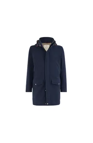 Brunello Cucinelli Water-resistant Microfiber Parka With Thermore® Padding And Detachable Hood