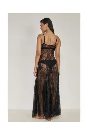 BEACH LIFE BY GOTTEX Lady Lace V-neck Dress