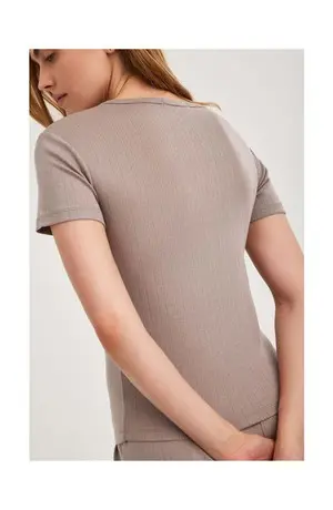 BEACH LIFE BY GOTTEX Summer Lounge Pointelle T Shirt