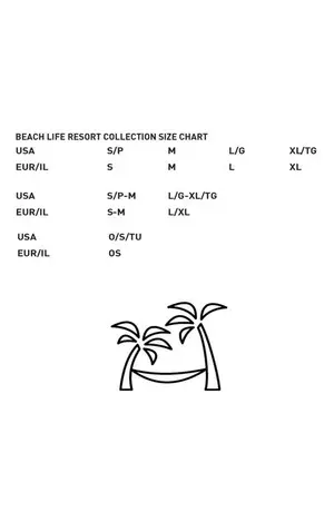 BEACH LIFE BY GOTTEX Summer Lounge Cotton Wide Leg Pant - Black