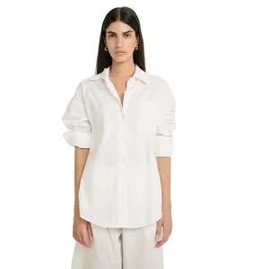 BEACH LIFE BY GOTTEX Resort Frank Button Down Shirt Cover-up - White