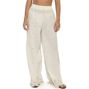 BEACH LIFE BY GOTTEX Giselle Guipure Lace Pant