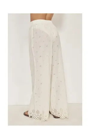 BEACH LIFE BY GOTTEX Giselle Guipure Lace Pant