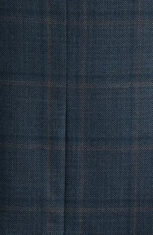 Canali Siena Windowpane Wool Sport Coat