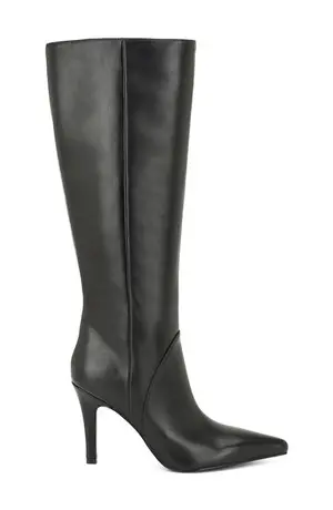 Nine West Korin Wide Calf Knee High Boot - Black