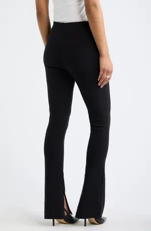 OPEN EDIT Split Hem Knit Pants