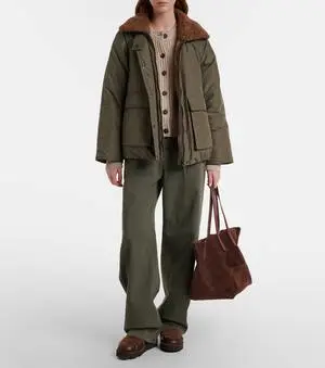 Brunello Cucinelli Monili Wide-leg Jeans - Green