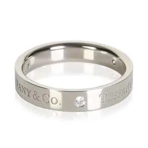 Tiffany & Co. Diamond T&co. Ring - Platinum
