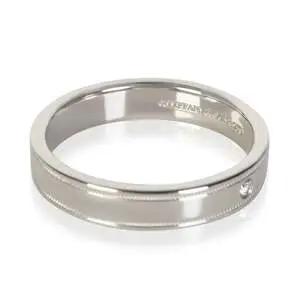 Tiffany & Co. Diamond Double Milgrain Band