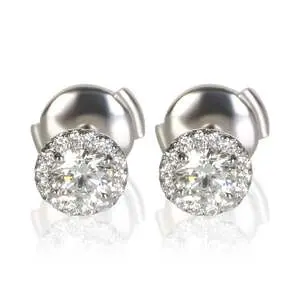Tiffany & Co. Diamond Soleste Earrings - Platinum