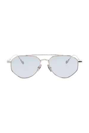 CUTLER AND GROSS X The Great Frog ‘bones Link’ Sunglasses - Silver