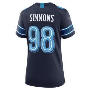 Nike Jeffery Simmons Tennessee Titans Rivalries Collection Nfl Game Jersey