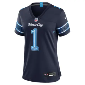 Nike Cameron Ward Tennessee Titans Rivalries Collection Nfl Game Jersey - Blue