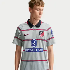 Nike Atlã©tico Madrid 2026/27 Stadium Third Dri-fit Soccer Replica Jersey - Grey