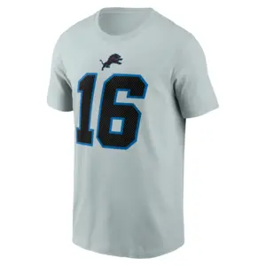 Nike Jared Goff Detroit Lions Rivalries Collection Nfl T-shirt - Grey