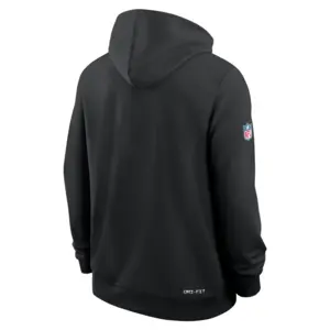 Nike San Francisco 49ers Crucial Catch Sideline Standard Issue Dri-fit Nfl Pullover Hoodie - Black