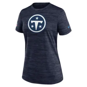 Nike Tennessee Titans Rivalries Collection Sideline Velocity Dri-fit Nfl T-shirt - Blue