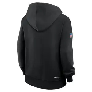 Nike Philadelphia Eagles Crucial Catch Standard Issue Dri-fit Nfl Pullover Hoodie - Black