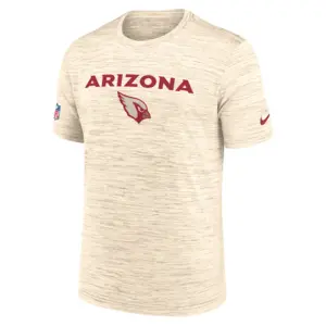 Nike Arizona Cardinals Rivalries Collection Sideline Velocity Dri-fit Nfl T-shirt - Brown