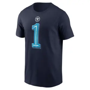 Nike Cam Ward Tennessee Titans Rivalries Collection Nfl T-shirt - Blue