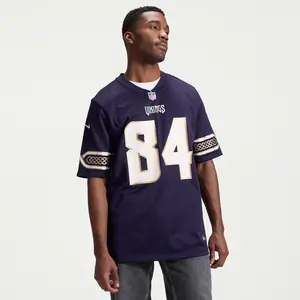 Nike Randy Moss Minnesota Vikings Rivalries Collection Nfl Game Jersey - Purple