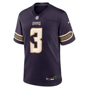 JORDAN Addison Minnesota Vikings Rivalries Collection Nfl Game Jersey - Purple