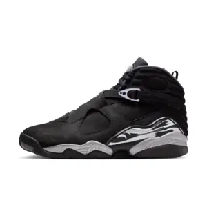 JORDAN Air Retro "chrome" Shoes - Black