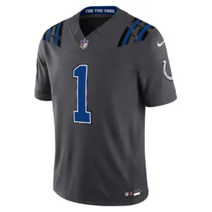 Nike Ahmad Sauce Gardner Indianapolis Colts Rivalries Collection Dri-fit Nfl Limited Jersey - Grey
