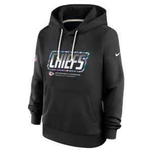 Nike Kansas City Chiefs Crucial Catch Standard Issue Dri-fit Nfl Pullover Hoodie - Black