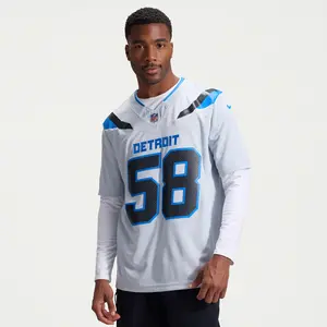 Nike Penei Sewell Detroit Lions Rivalries Collection Dri-fit Nfl Limited Jersey - Grey