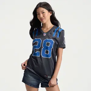Nike Jonathan Taylor Indianapolis Colts Rivalries Collection Nfl Game Jersey - Grey