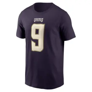 Nike J.j. Mccarthy Minnesota Vikings Rivalries Collection Nfl T-shirt - Purple