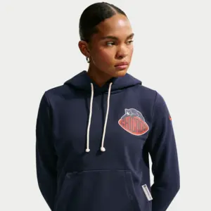 Nike Chicago Bears Rivalries Collection Sideline Dri-fit Nfl Pullover Hoodie - Blue