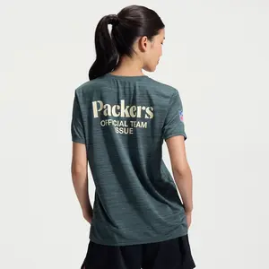 Nike Bay Packers Rivalries Collection Sideline Velocity Dri-fit Nfl T-shirt